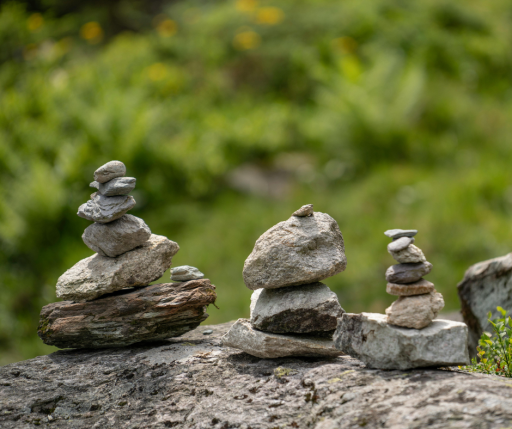 Mindful Rock Balancing - Homestead Park - Here Is Hope